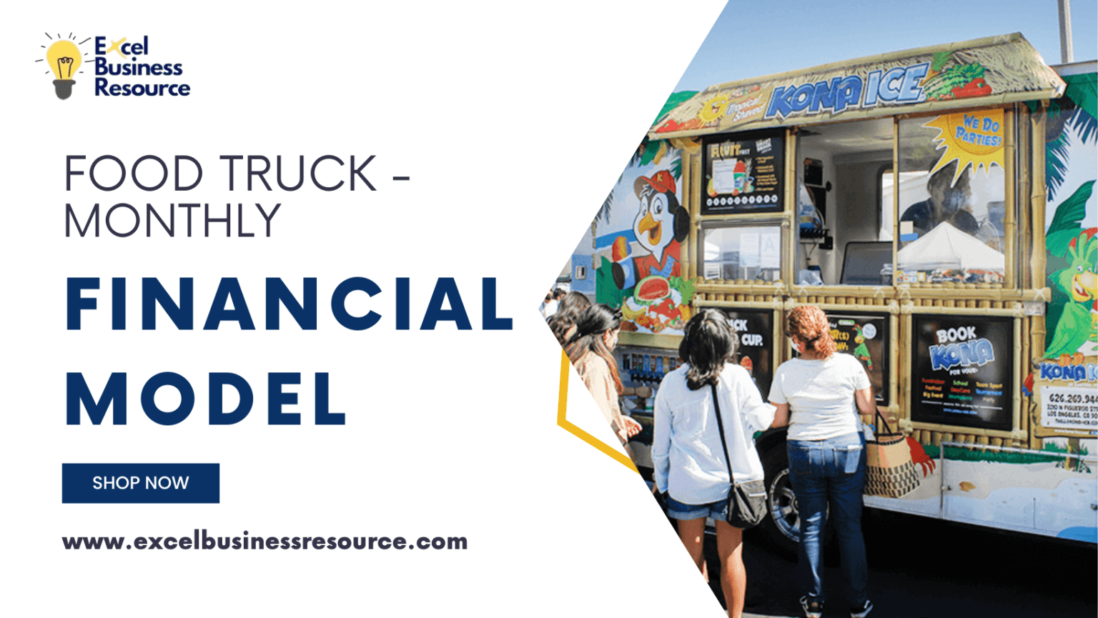 Food Truck Financial Forecasting Model - Excel Business Resource